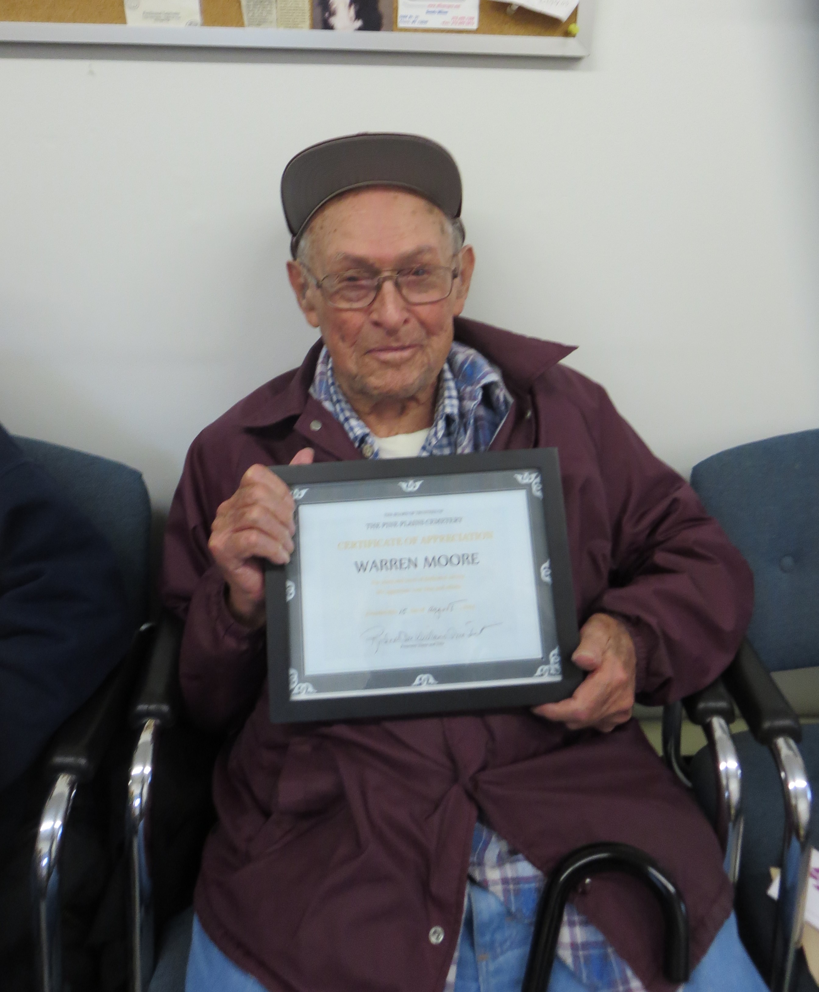 Warren F. Moore Memories | Town of Clay